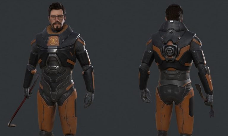 Desire FX 3d models | Gordon Freeman – Half Life 3D Character Fan art