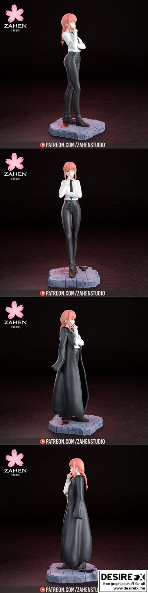 Desire FX 3d models | Makima (Chainsawman) – Zahen Studio – 3D Print ...