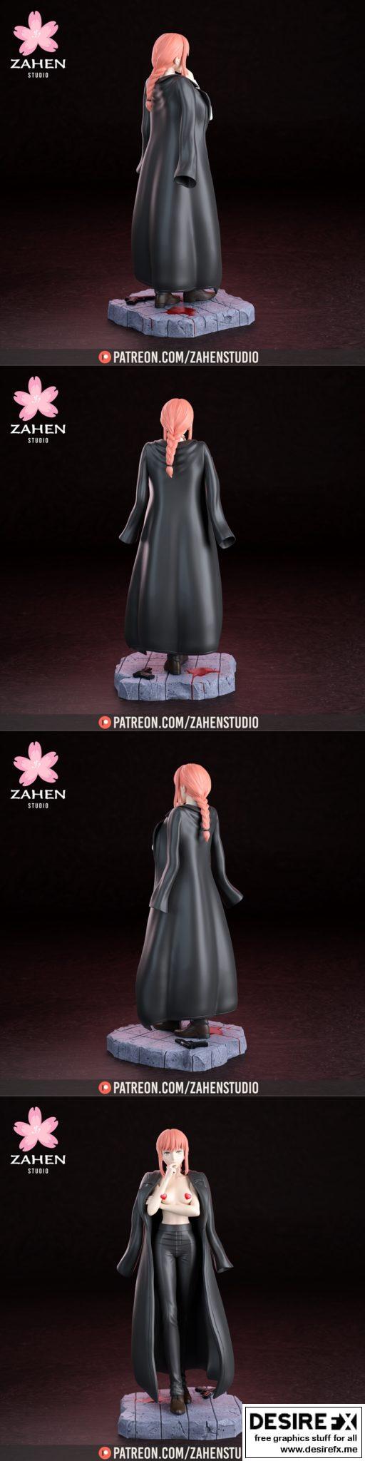 Desire FX 3d models | Makima (Chainsawman) – Zahen Studio – 3D Print ...