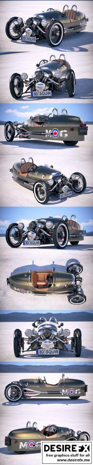 Desire FX 3d models | Morgan 3 Wheeler 2011-2020