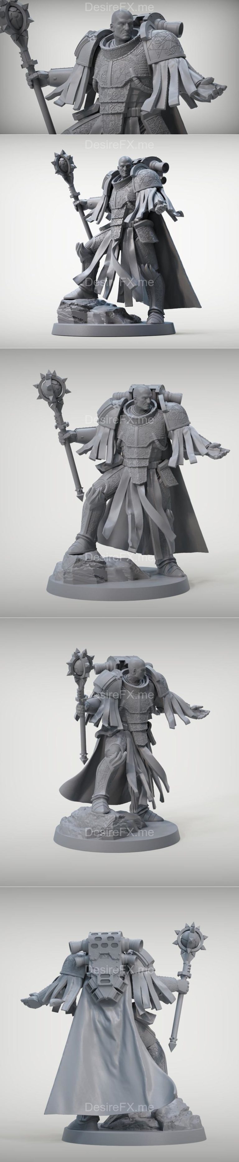 Desire FX 3d models | Warlock – Horde Miniatures – 3D Print Model STL