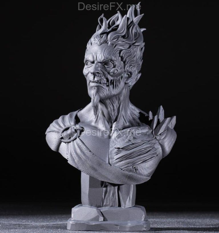Desire FX 3d models | Hades Bust – 3D Print Model STL