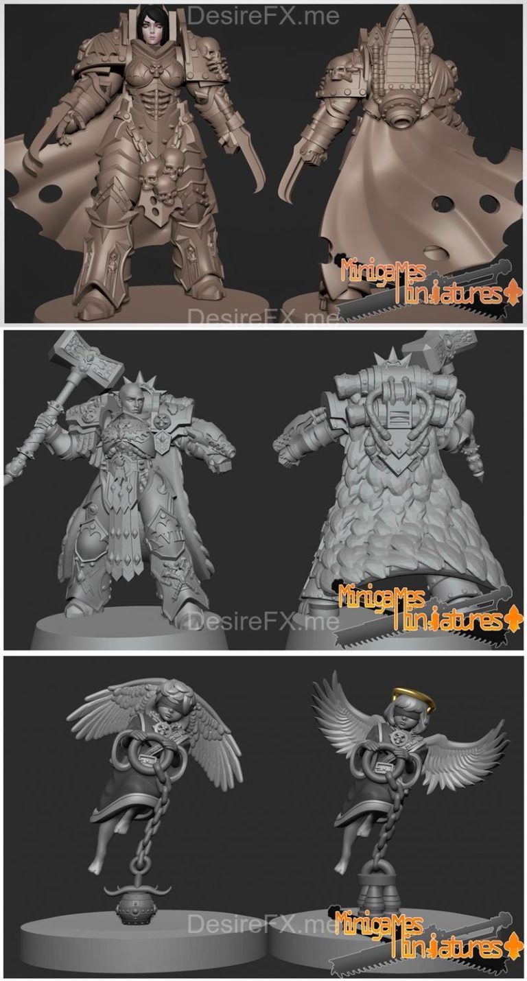 Desire FX 3d models | Minigames Miniatures – Curze Waifu Anime and ...