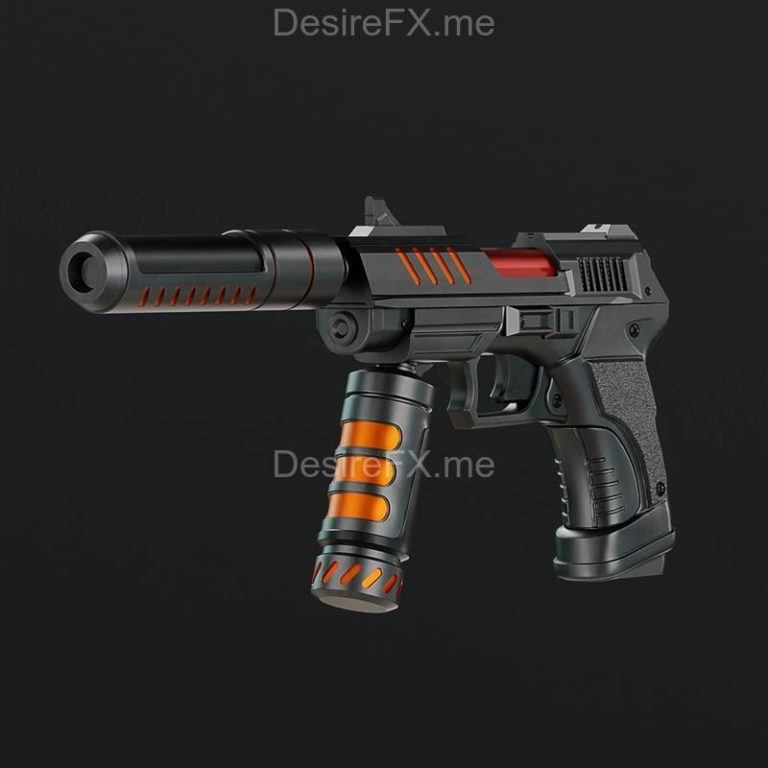 Desire FX 3d models | Star Lord Comic gun – 3D Print Model STL