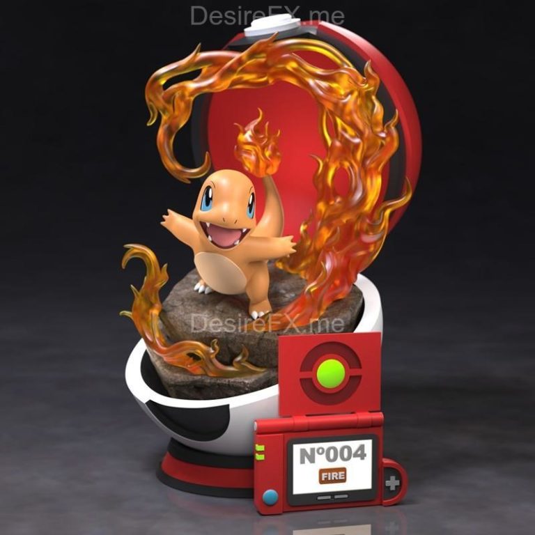 Desire FX 3d models | Charmander – 3D Print Model STL