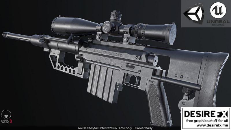 Desire FX 3d models | M200 Cheytac Intervention