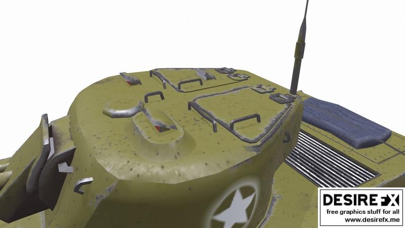 Desire FX 3d models | M22 Locust Light Tank