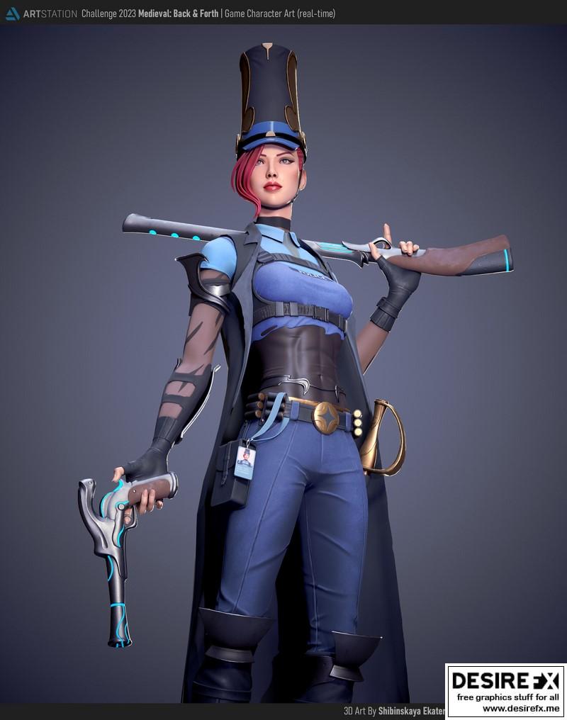 Desire FX 3d models | Medieval Back and Forth Challenge – Police ...