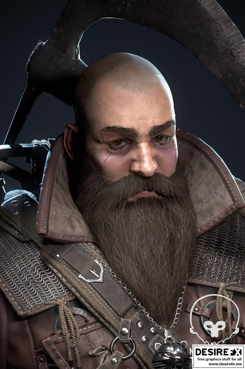 Desire FX 3d models | Realtime Fan-Art Bear School Witcher