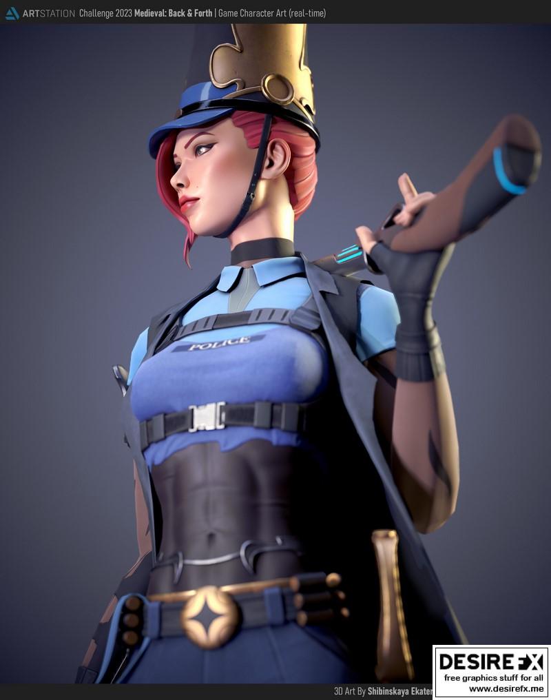 Desire FX 3d models | Medieval Back and Forth Challenge – Police ...