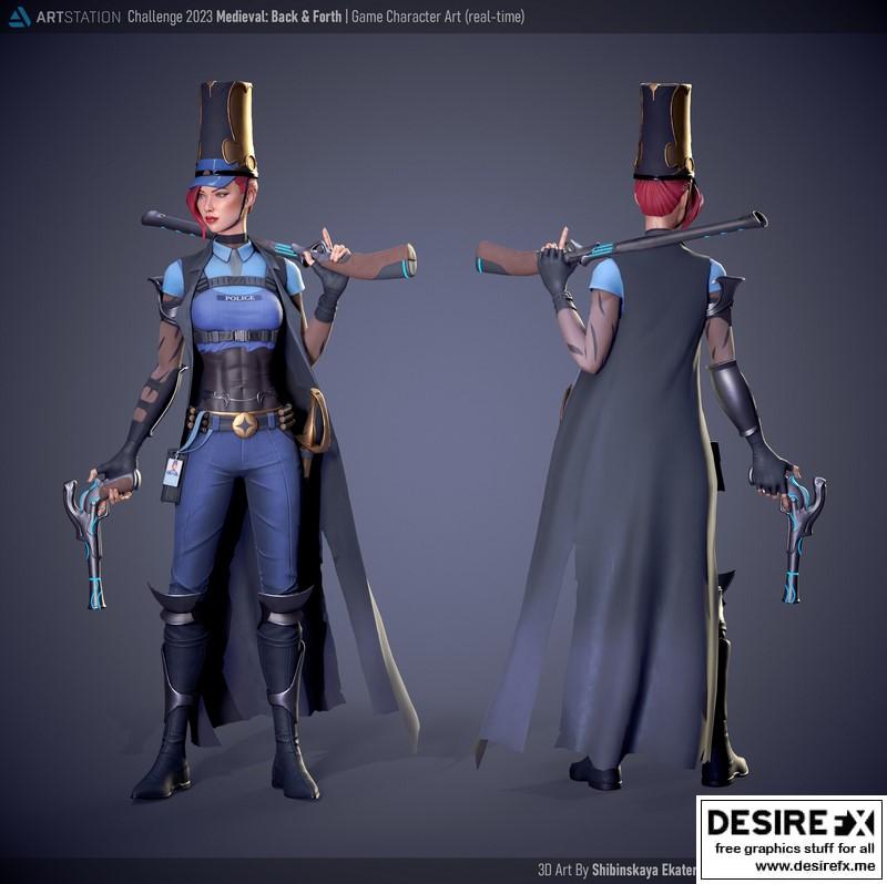 Desire FX 3d models | Medieval Back and Forth Challenge – Police ...