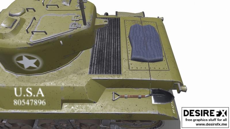 Desire FX 3d models | M22 Locust Light Tank