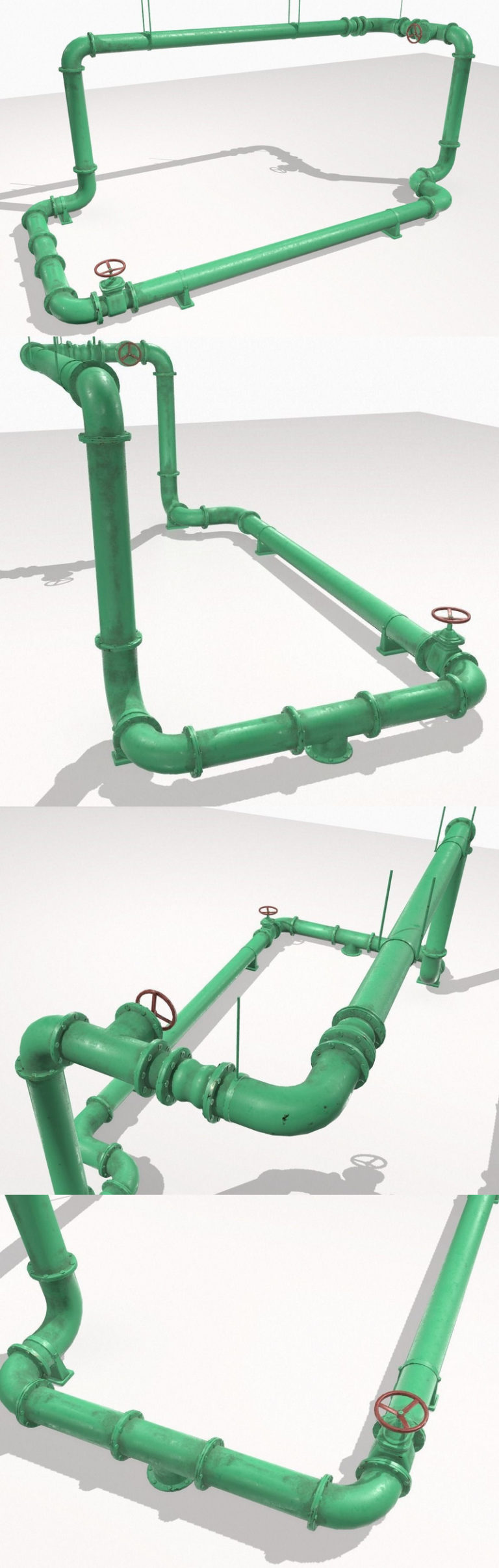 Desire FX 3d models | Modular Pipes Pack 3 – 3D Model