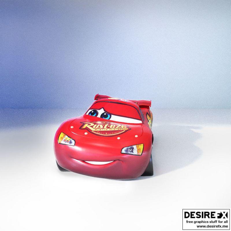 Desire FX 3d models | Disney Pixar Cars Diecast Lightning McQueen ...