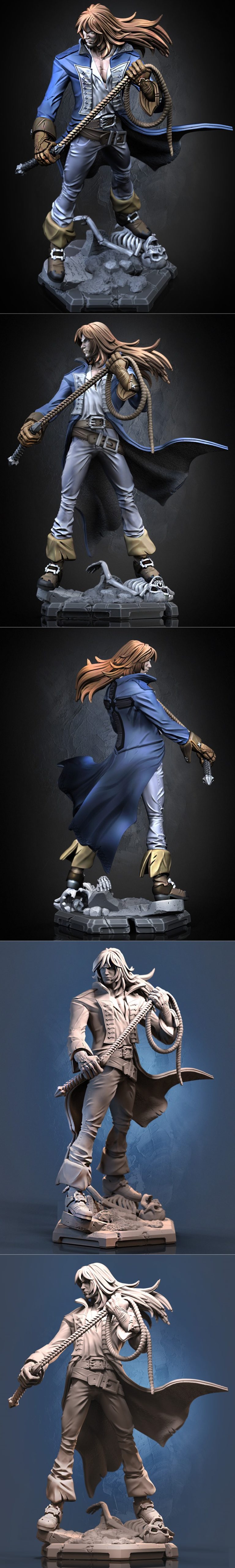 Desire FX 3d models | Richter Belmont Fanart – 3D Print Model STL