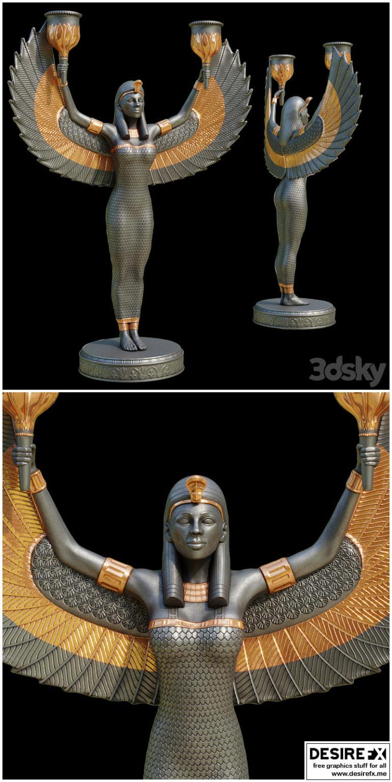 Desire FX 3d models | Candlestick Isis – 3D Model