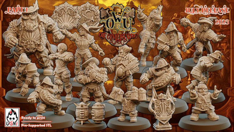 Desire FX 3d models | Conquistadors – Old World Union – 3D Print UGNI ...
