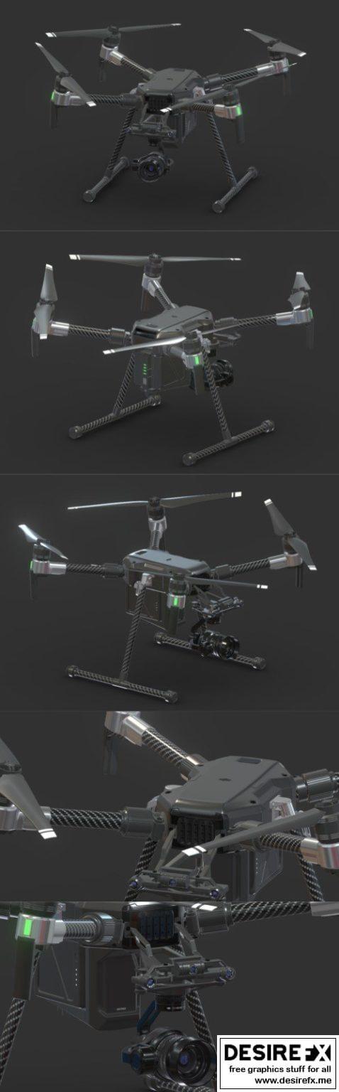 Desire FX 3d models | DJI Matrice 200 Drone – 3D Model