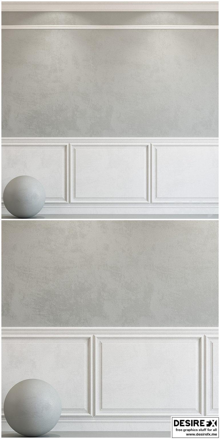Desire FX 3d models | Decorative plaster with molding 76 – 3D Model