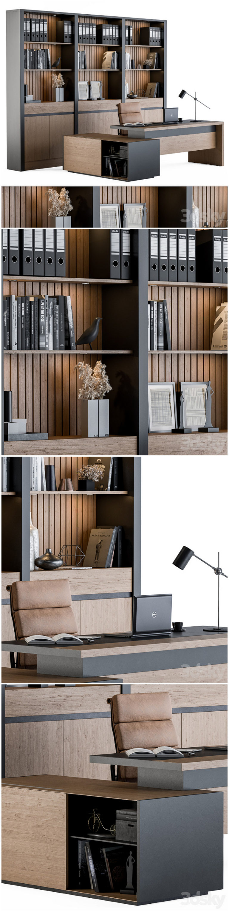 Desire FX 3d models | Office Furniture – Manager Set 09 – 3D Model