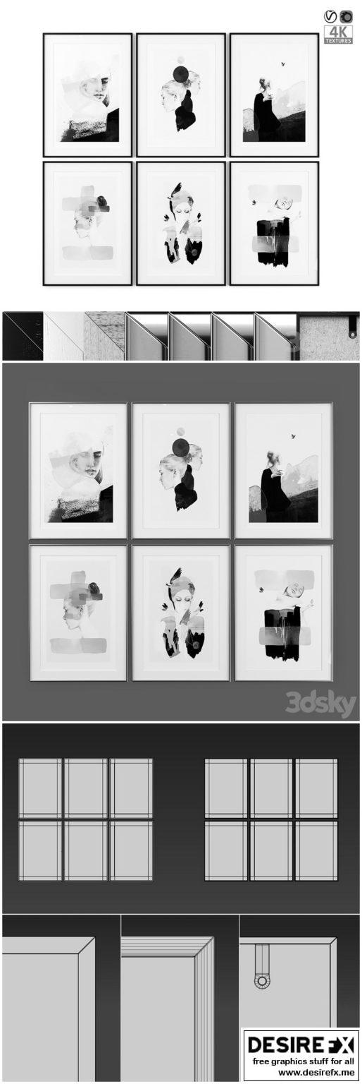 Desire FX 3d models | Poster Set AB – 3D Model