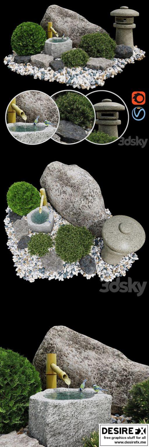 Desire FX 3d models | Rock garden