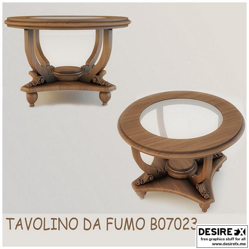 Desire FX 3d models | TAVOLINO FUMO DA B07023 – 3D Model