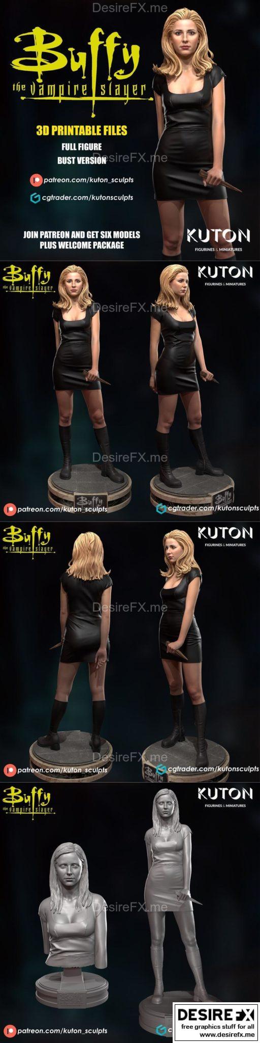 Desire FX 3d models | Kuton – Buffy the Vampire Slayer – 3D Print Model STL