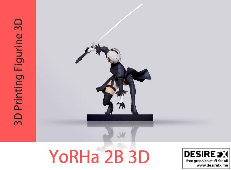 Desire FX 3d models | YoRHa 2B 3D Printing Figurine