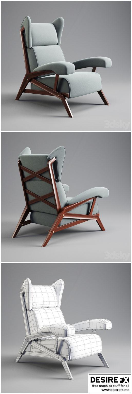 Desire FX 3d models | Axel Vervoordt Chair – 3D Model