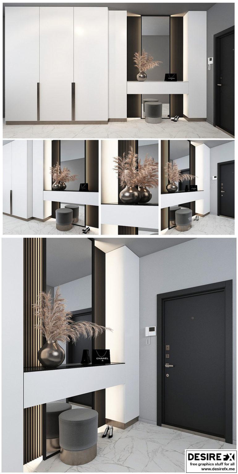 Desire FX 3d models | Composition in the hallway_32 – 3D Model