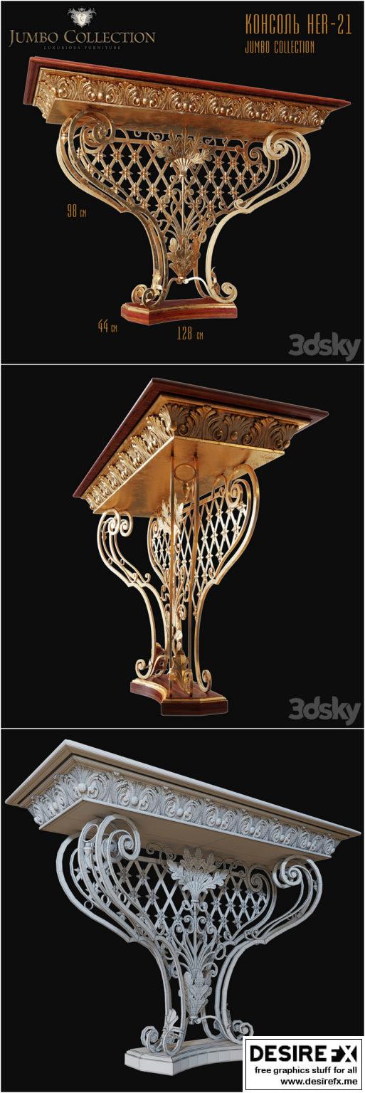 Desire FX 3d models | Console HER-21 Jumbo Collection – 3D Model