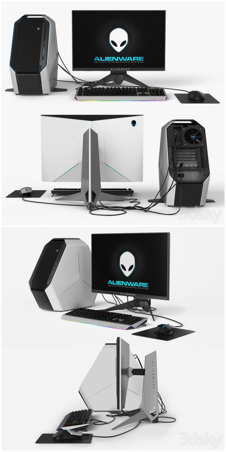 Desire FX 3d models | Dell Alienware – 3D Model