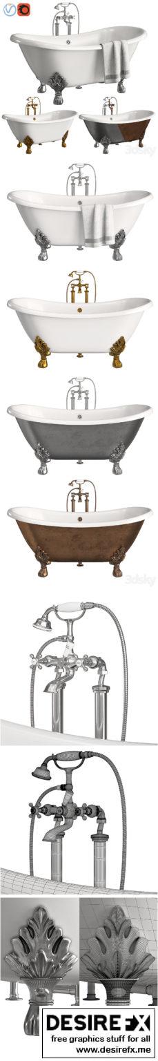 Desire FX 3d models | Devon & Devon Cherie Bath – 3D Model