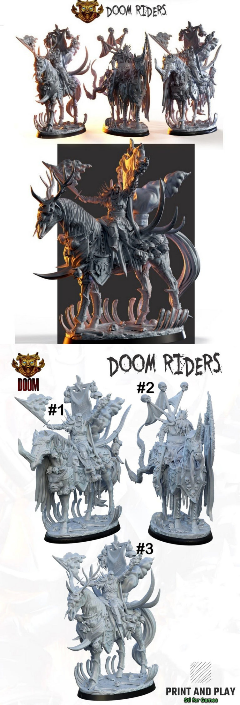 Desire FX 3d models | Doom Riders – 3D Print Model