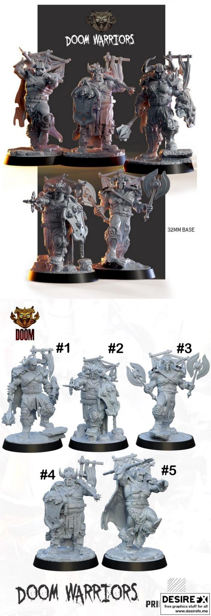 Desire FX 3d models | Doom Warriors – 3D Print Model