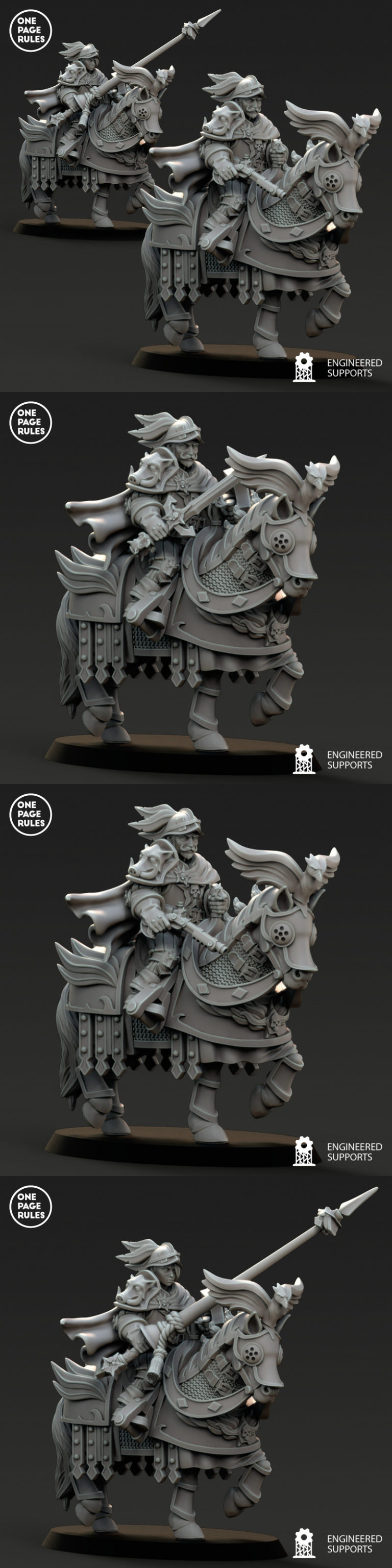 Desire FX 3d models | Empire Captain on Horse – 3D Print Model