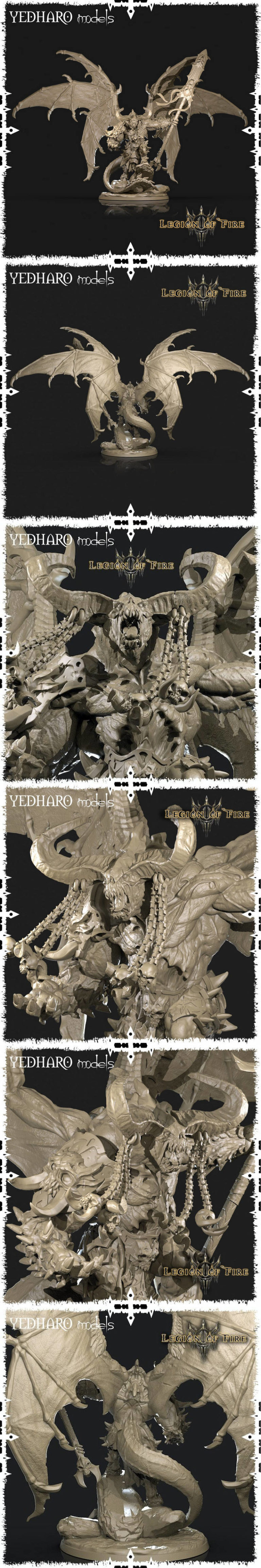 Desire FX 3d models | Greater Demon – Legion of Fire – 3D Print Model