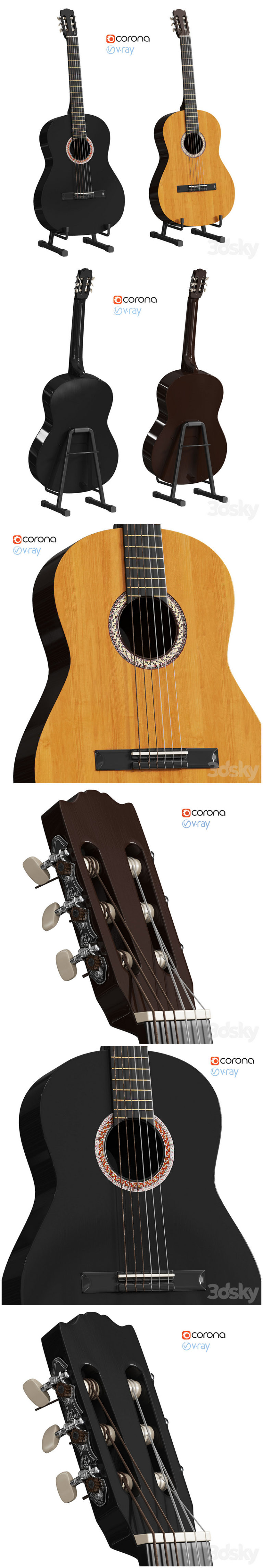 Desire FX 3d models | Guitar – 3D Model