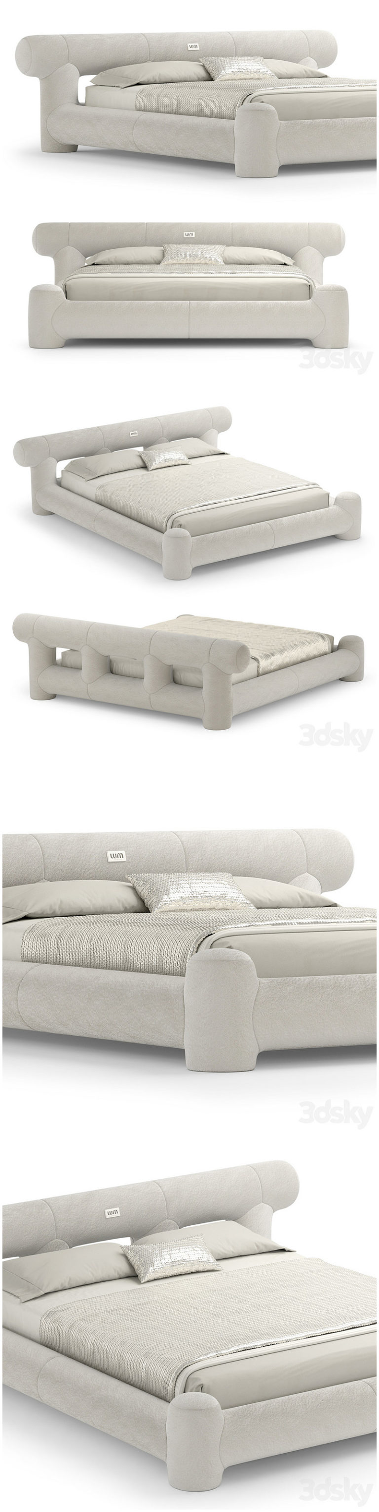 Desire FX 3d models | Maya Bed – 3D Model