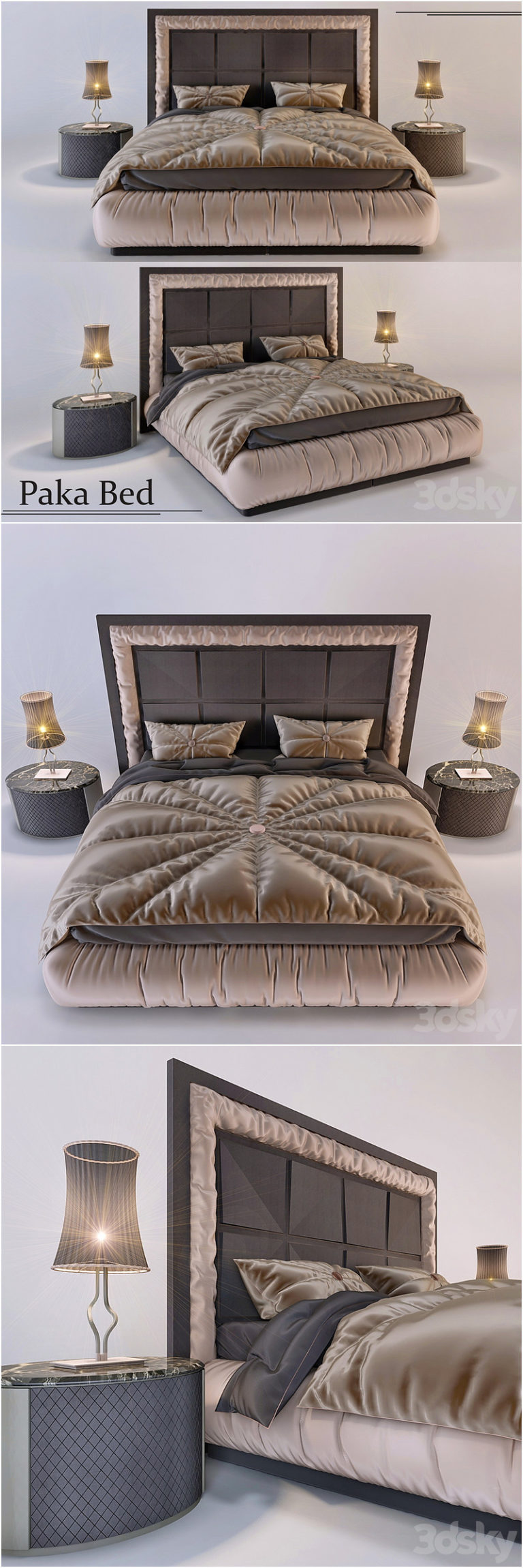 Desire FX 3d models | PAKA Bed – 3D Model
