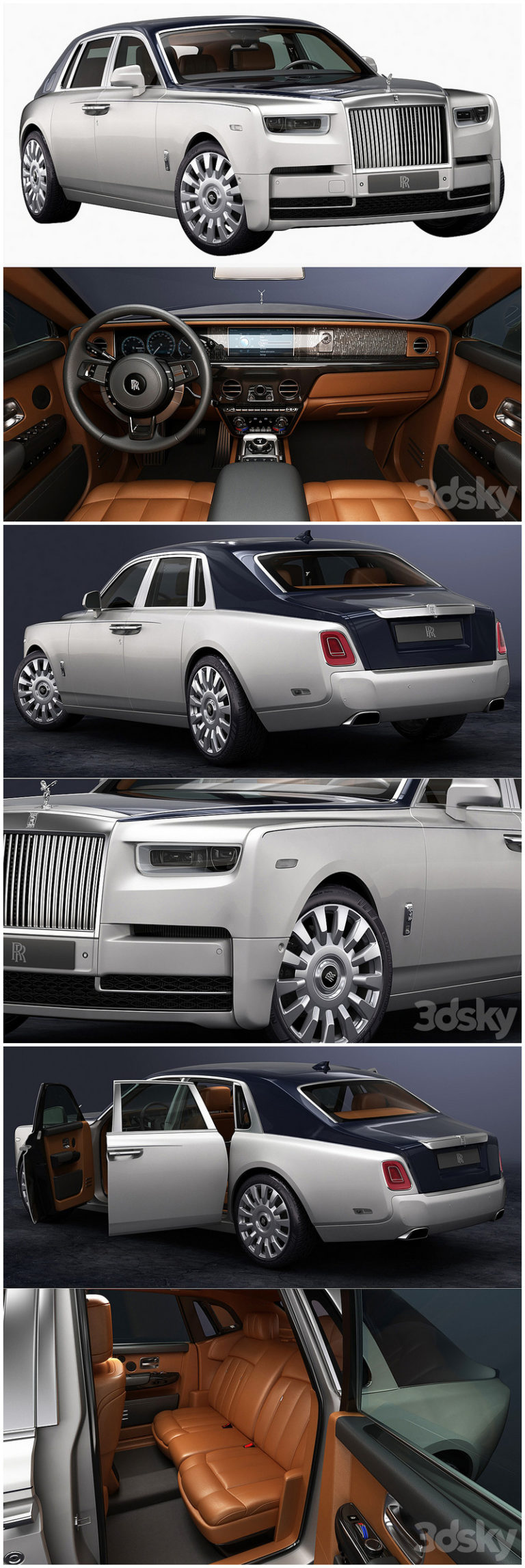 Desire FX 3d models | Rolls-Royce Phantom – 3D Model