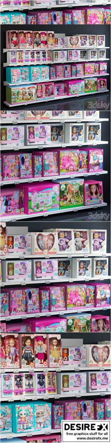Desire FX 3d models | Showcase 032 Dolls – 3D Model