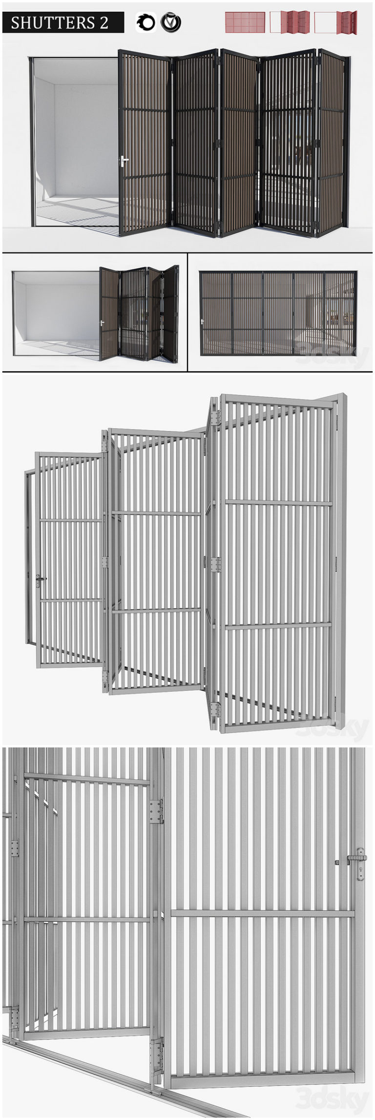 Desire FX 3d models | Shutters 2 – 3D Model