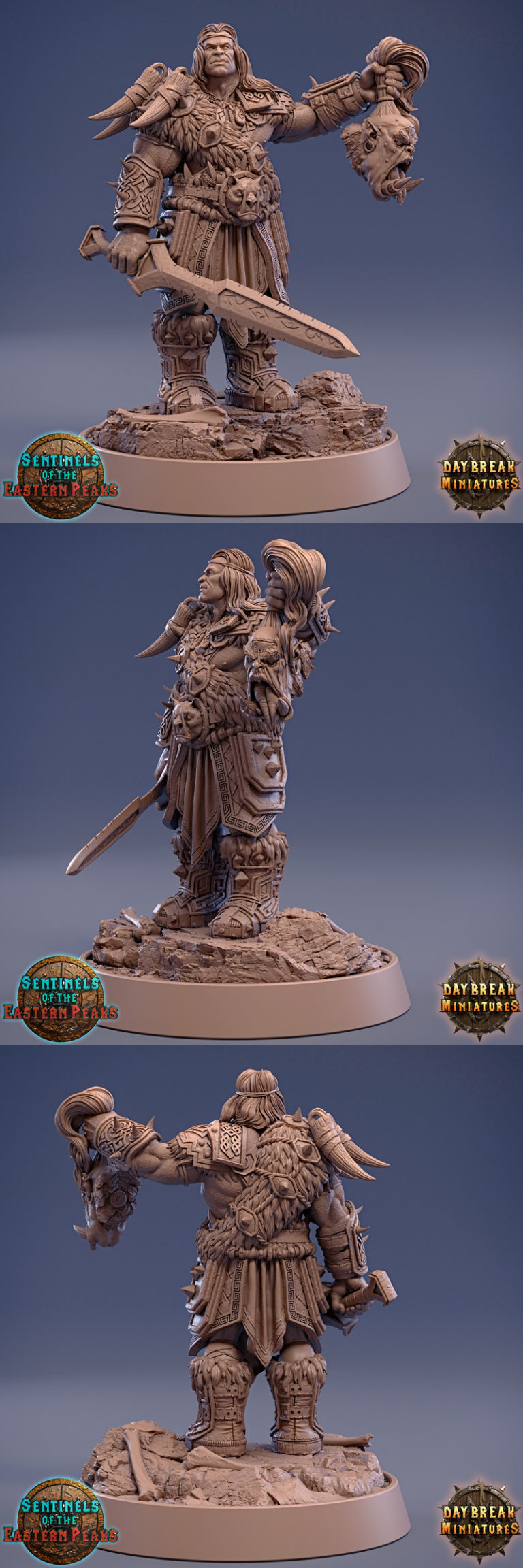 Desire FX 3d models | Silas of the Eastern Peaks – 3D Print Model