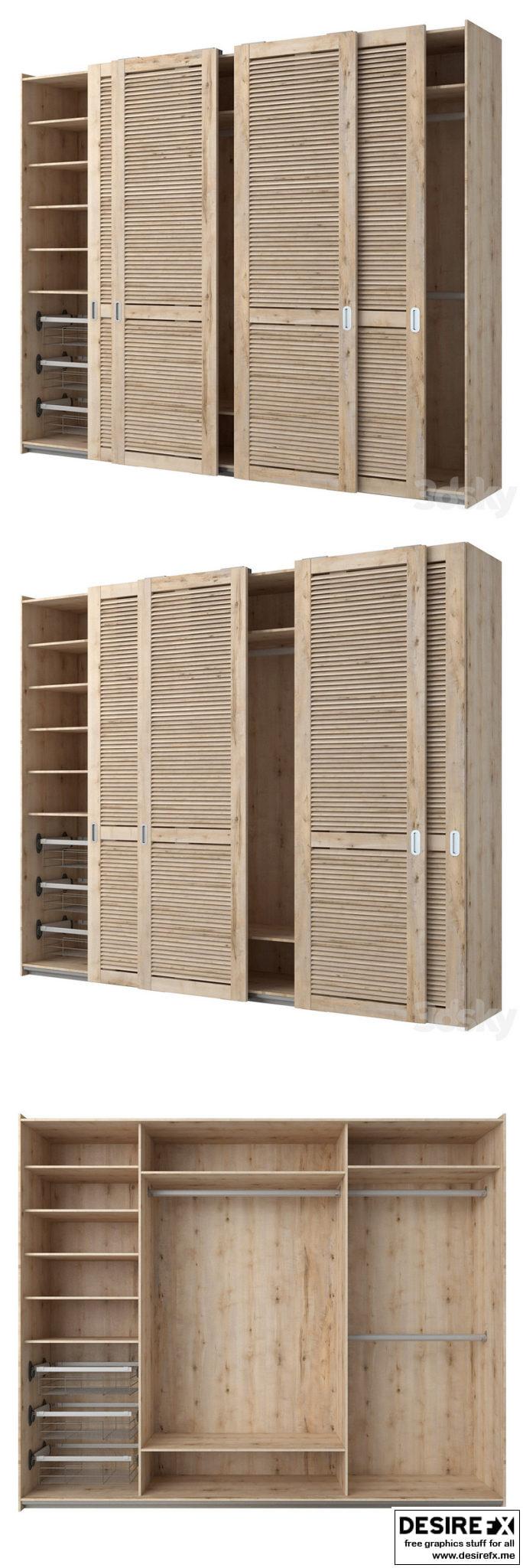 Desire FX 3d models | Sliding wardrobe with PS10 Cinetto system (22 ...