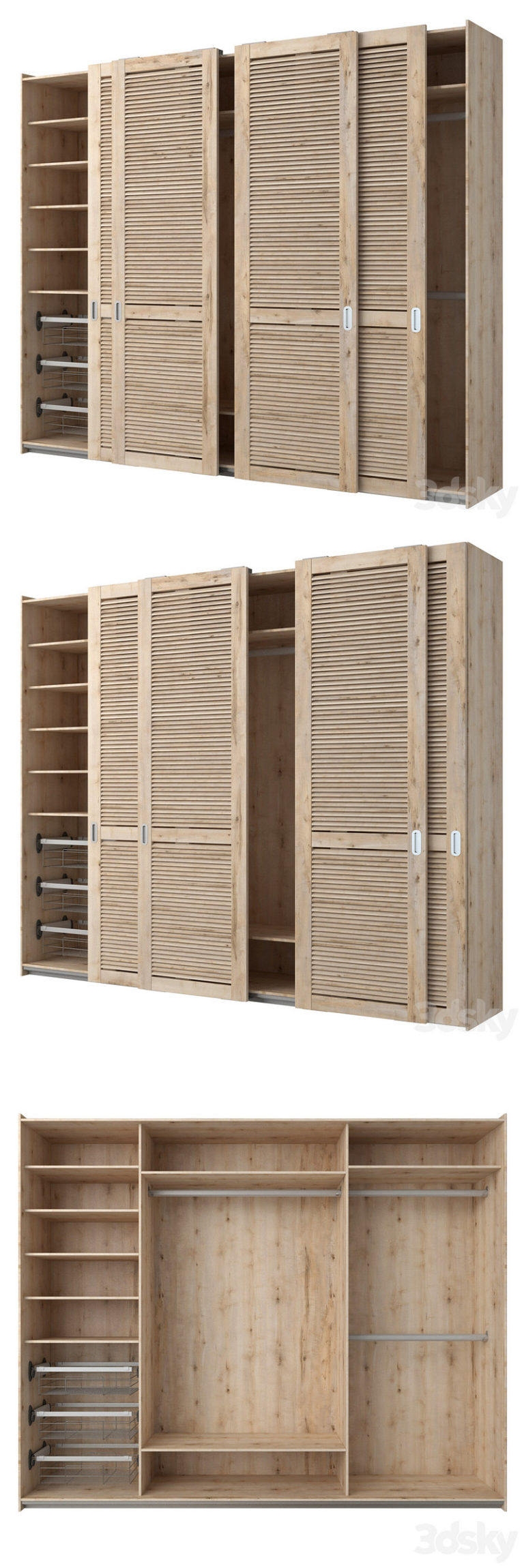 Desire FX 3d models | Sliding wardrobe with PS10 Cinetto system (22 ...