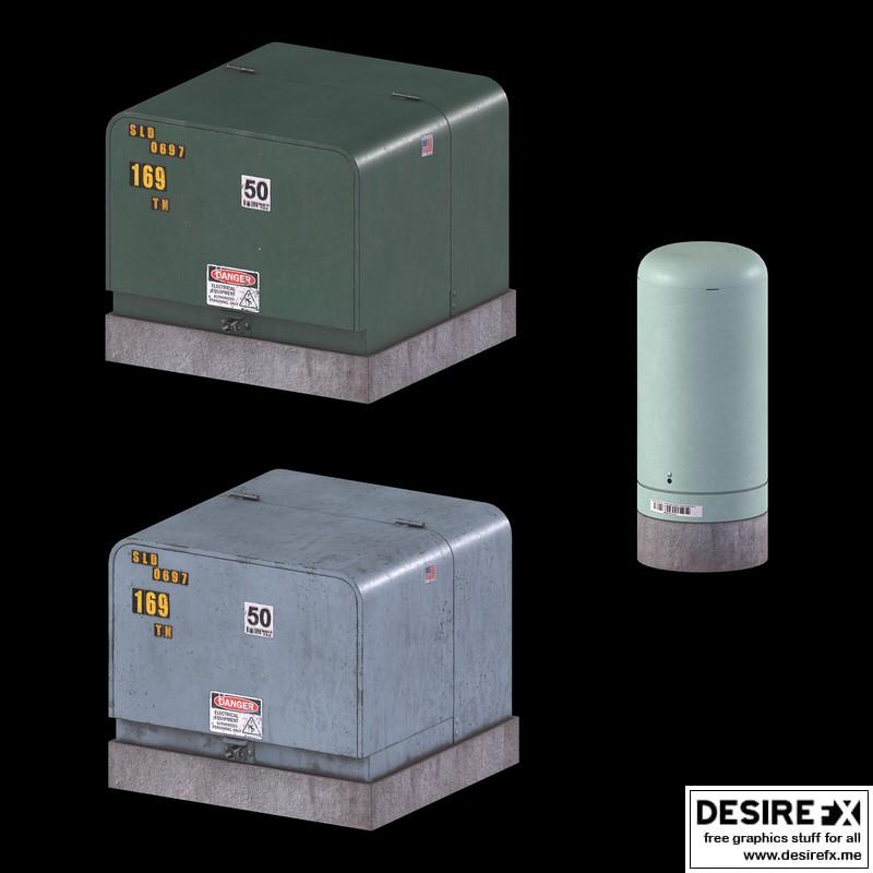 Desire FX 3d models | Electrical Box and Meter