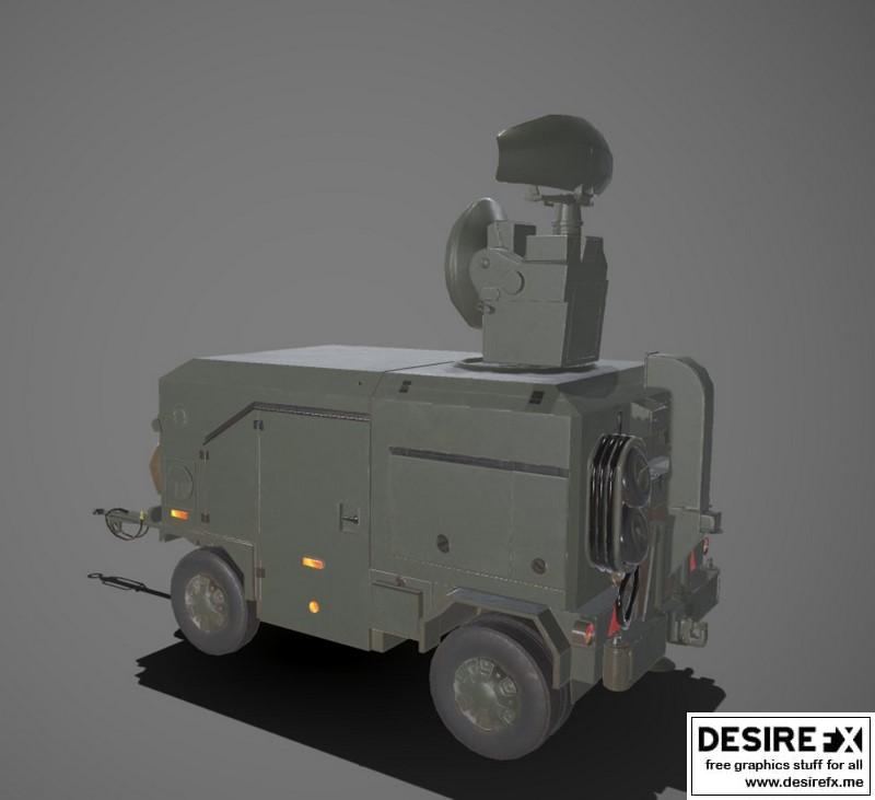 Desire FX 3d models | Skyguard Radar System