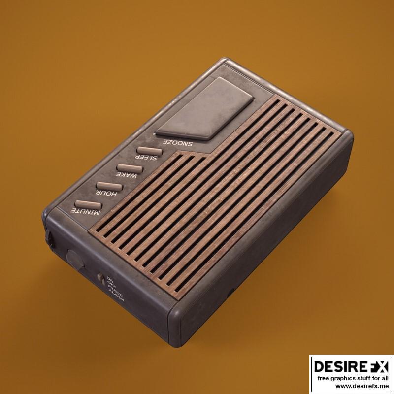 Desire FX 3d models | 90s Alarm Clock